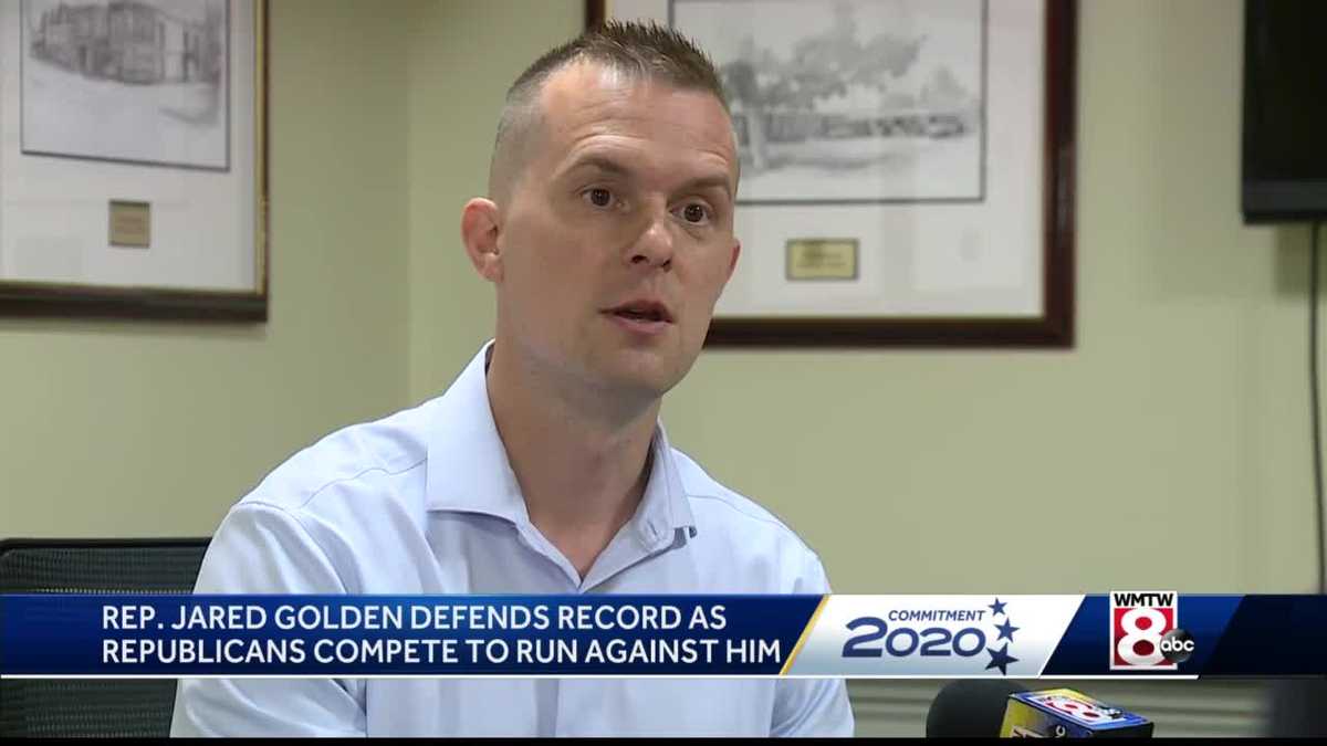 Amid attacks, freshman Rep. Golden defends voting record