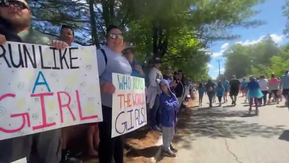 Young girls and their mentors run towards empowerment with the annual ...