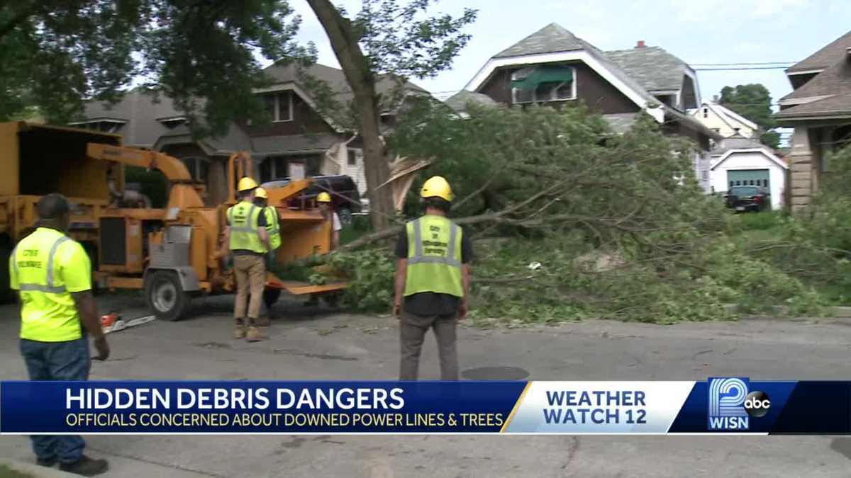 Wisconsin strong storms leave list of hazards behind
