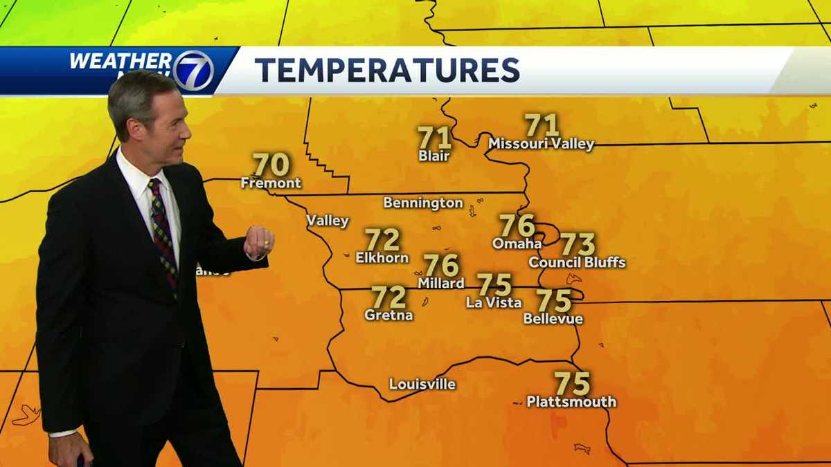 Nice evening, but cooler weather coming