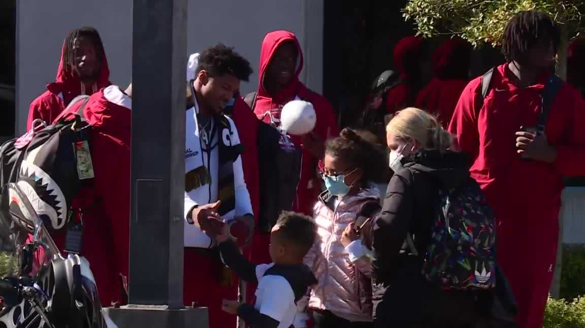 Alabama football Tuscaloosa after National Championship loss