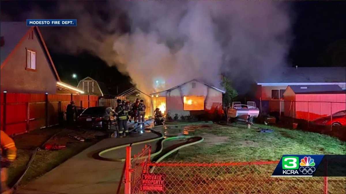 Four dogs killed in Modesto house fire, officials say