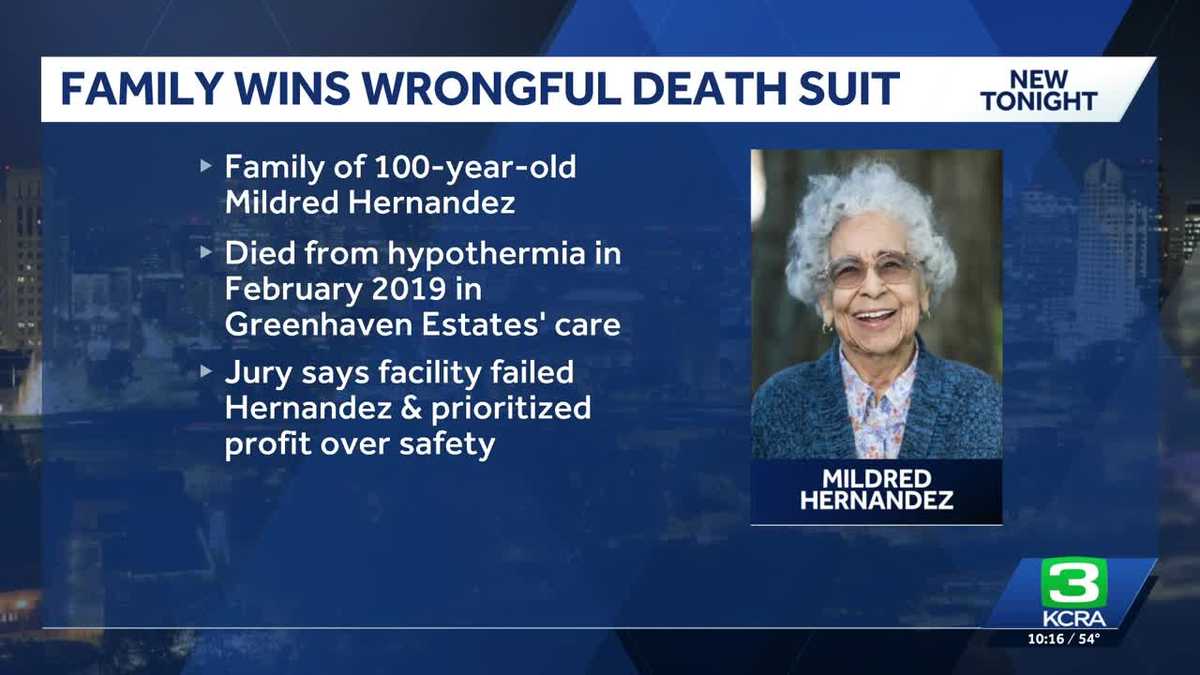 Family of 100-year-old woman who died outside Sac assisted living ...