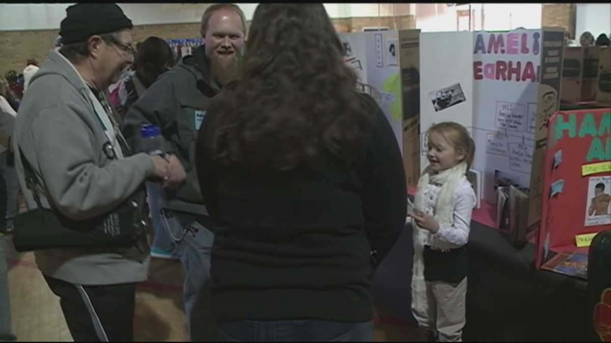 Elementary school students become living history lesson