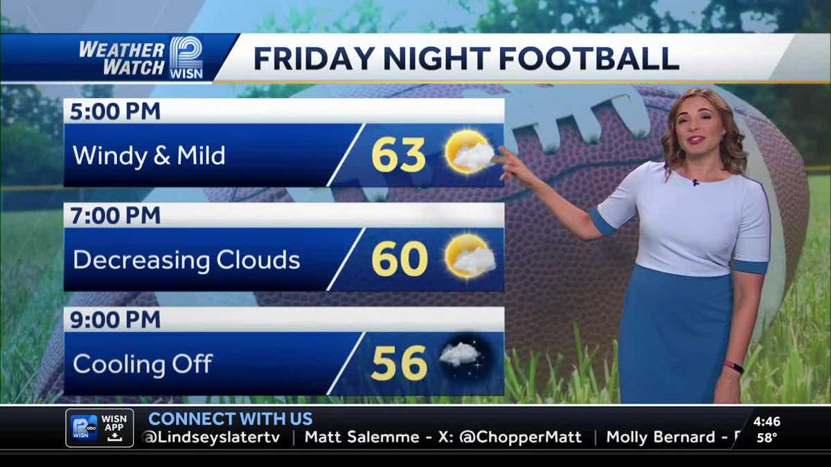 Cool and Breezy Friday for SE Wisconsin
