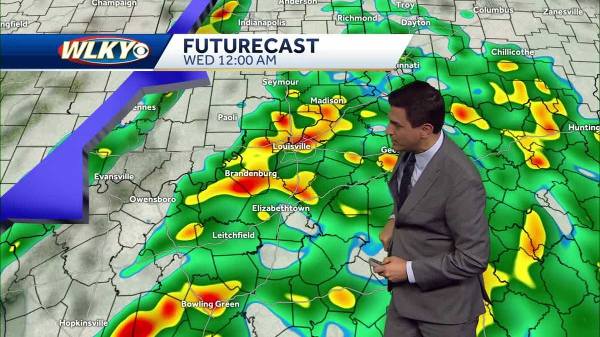 Breezy and warmer Tuesday, storm chances tonight