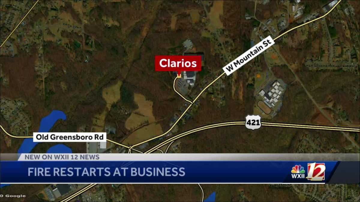 Fire crews respond twice to fire at Clarios in Kernersville