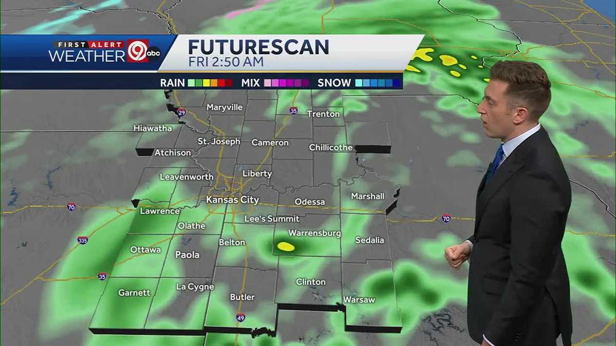 KANSAS CITY WEATHER: Sunnier and warmer Wednesday