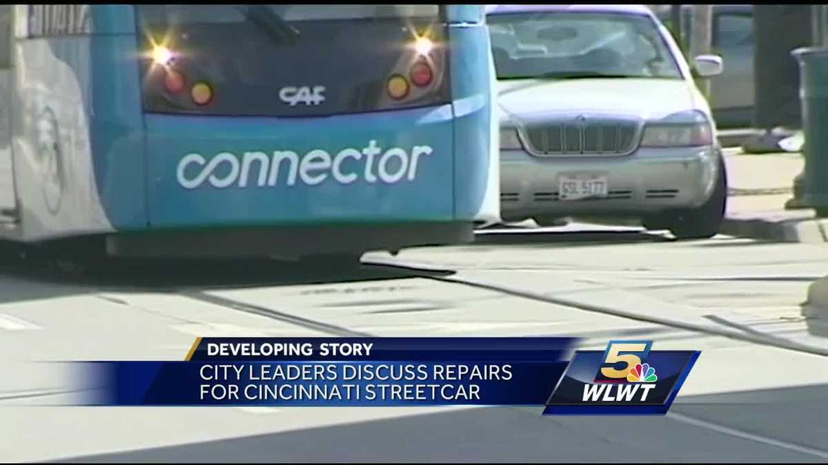 Cincinnati Bell Connector streetcar needs repairs