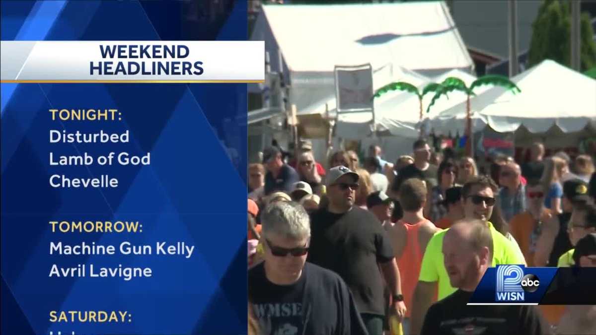 Weekend 2 of Summerfest opens at noon Thursday