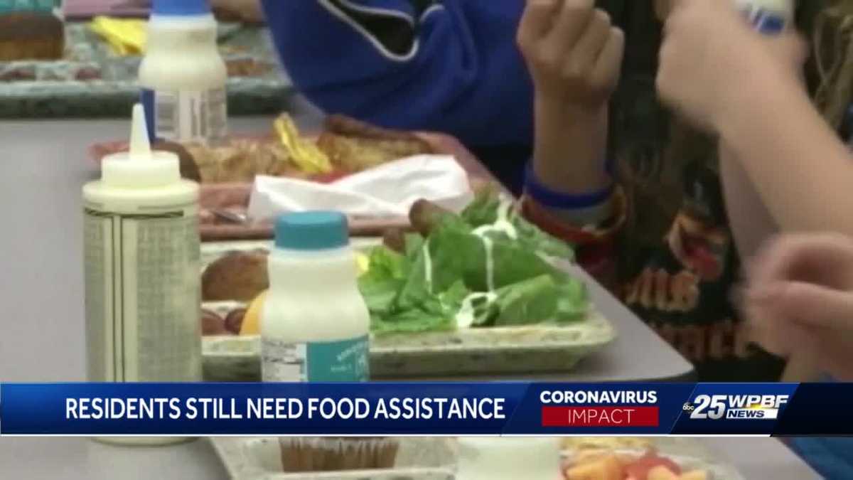 People still relying on food banks thanks to the pandemic