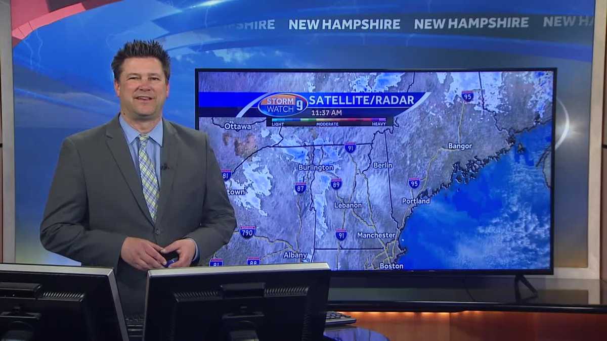 Watch: Some flakes on brisk day