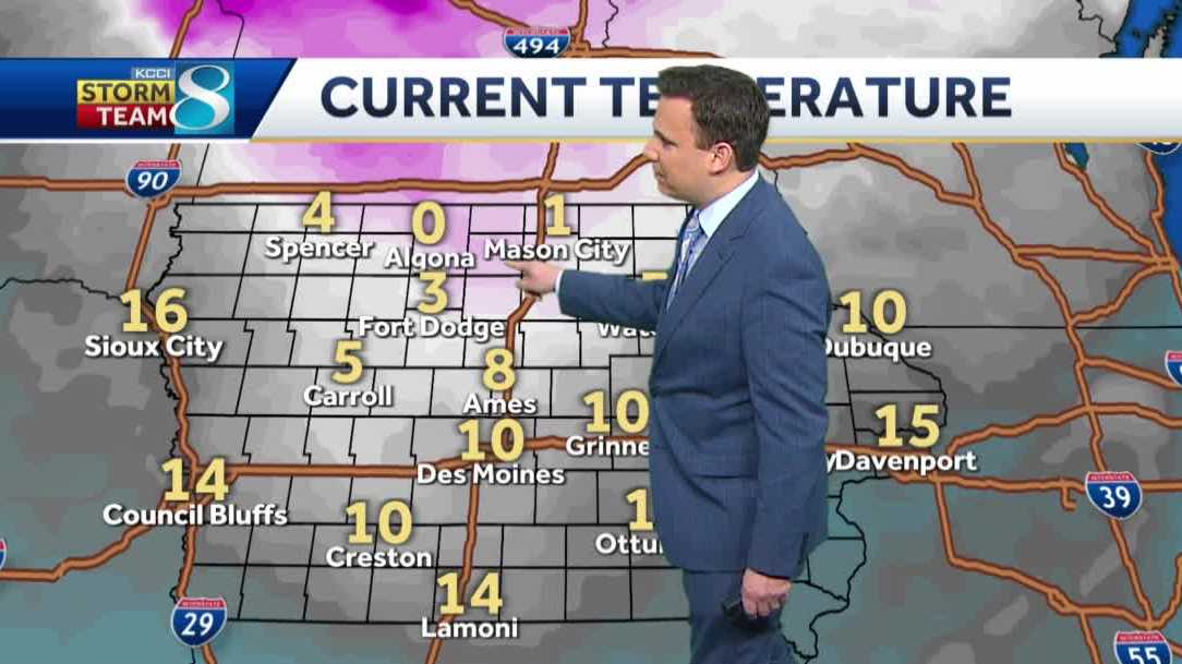 KCCI Forecast: Clear skies and cold temps ahead