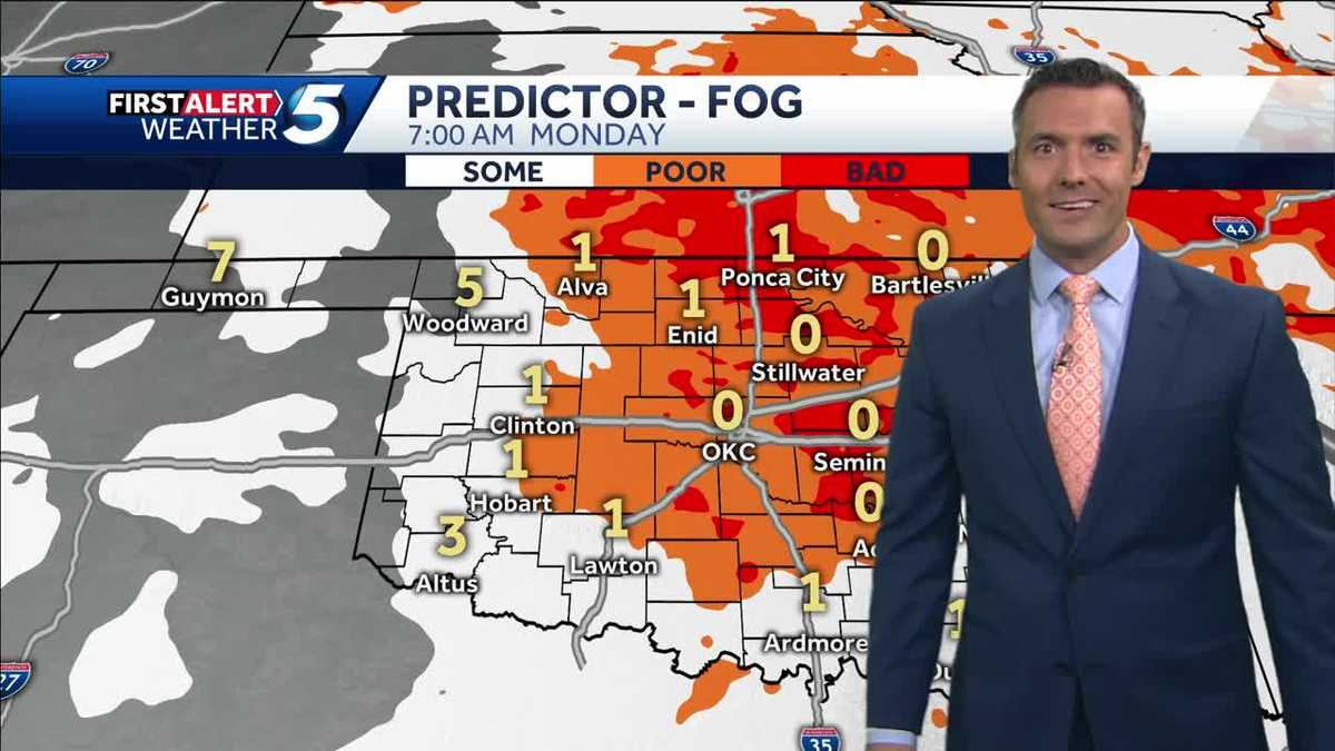 FORECAST: Look for fog Monday morning
