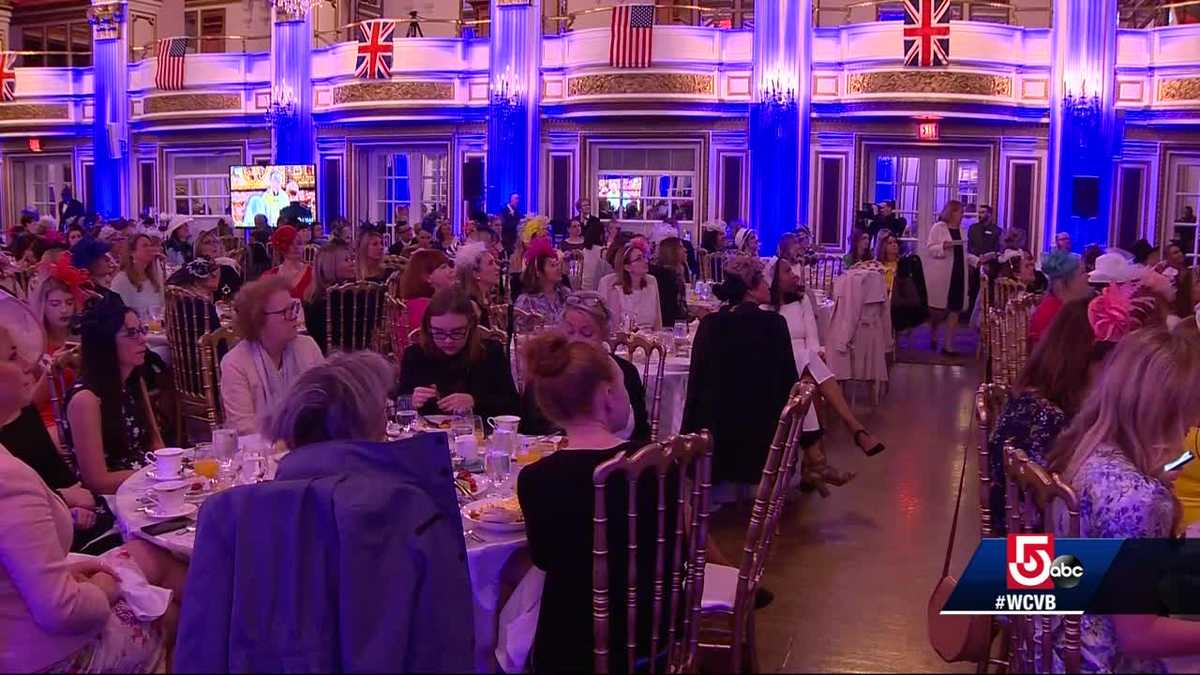 'Royal' wedding reception held in Boston