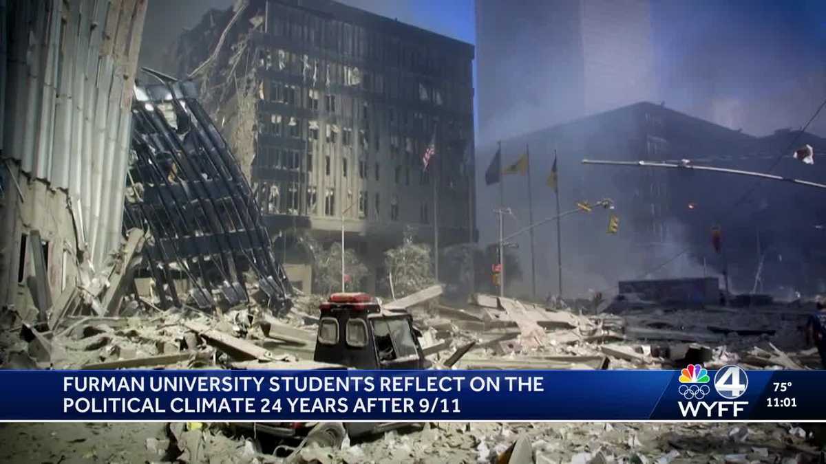 College students and professors reflecting on 9/11