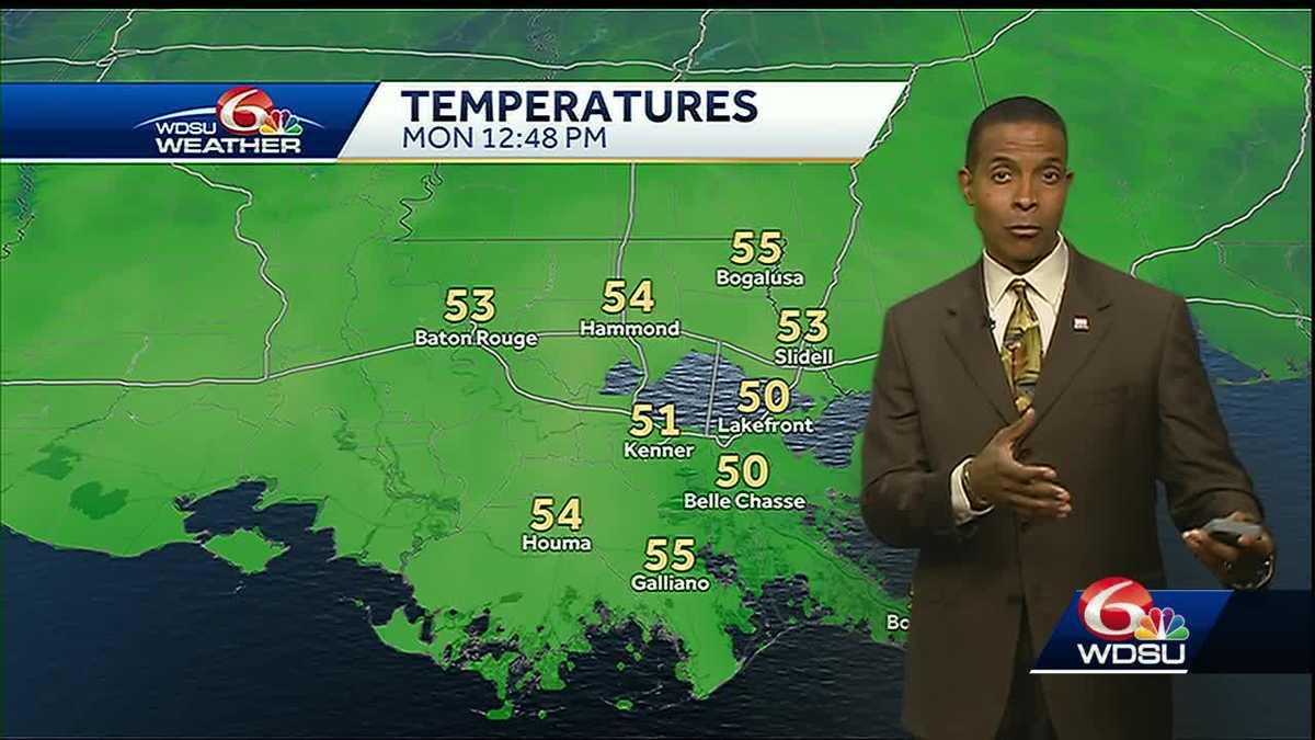 A chilly and beautiful Monday