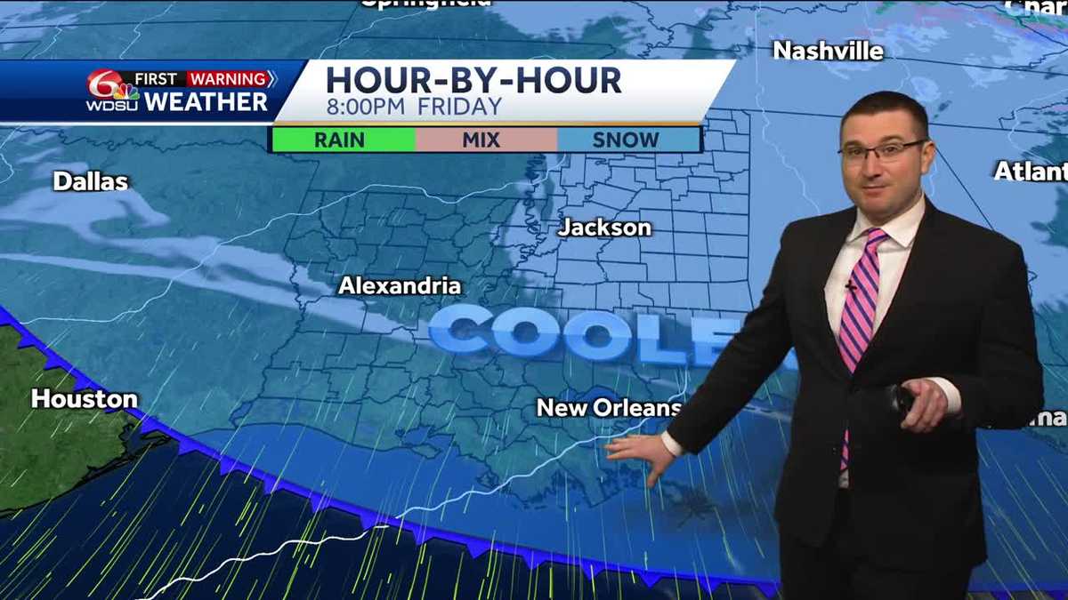 Another cold front is coming