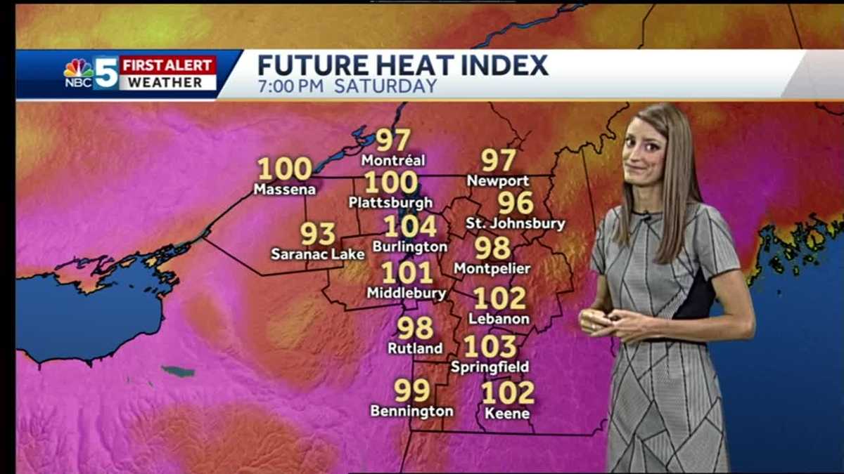 Video: Dangerously hot weather by Friday 7/18/19