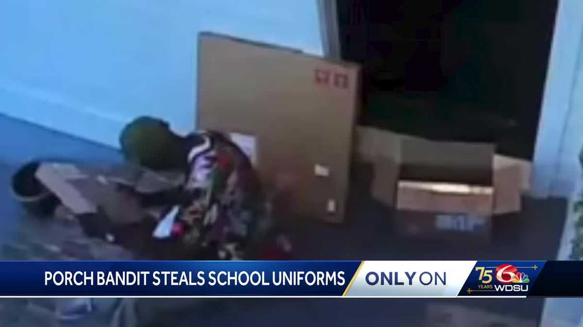 NOLA woman says repeat porch pirate stole her daughter's uniforms; asks ...