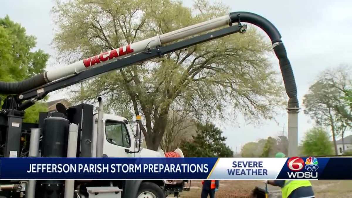 Jefferson Parish crews preparing for severe weather