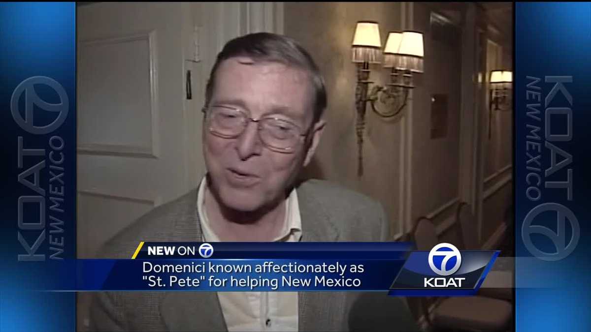 Pete Domenici remembered as "St Pete," Patron Saint of New Mexico