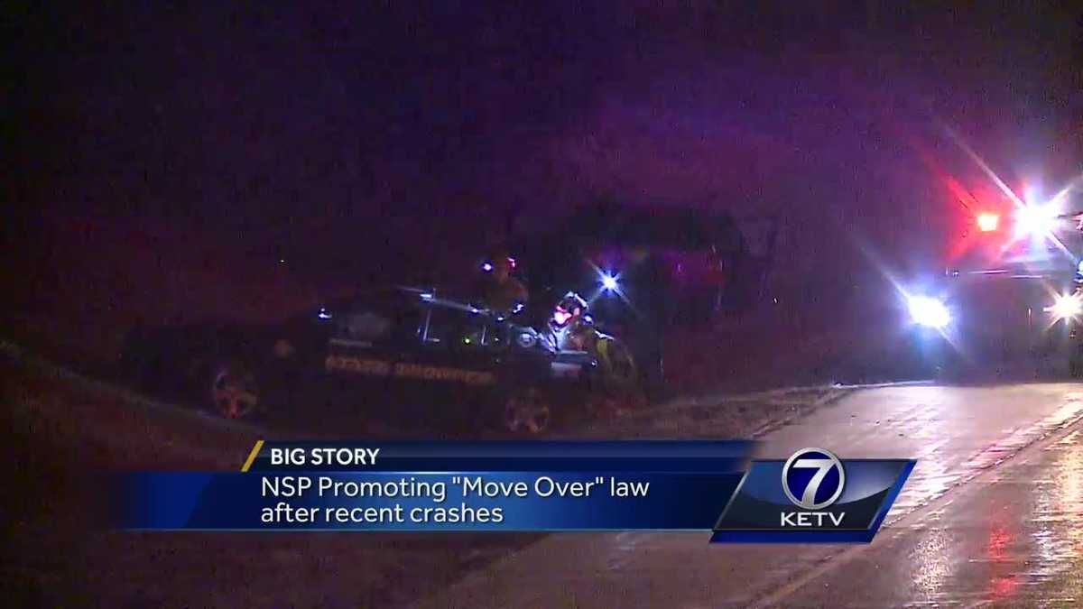 NSP promoting 'Move Over' law after recent crashes