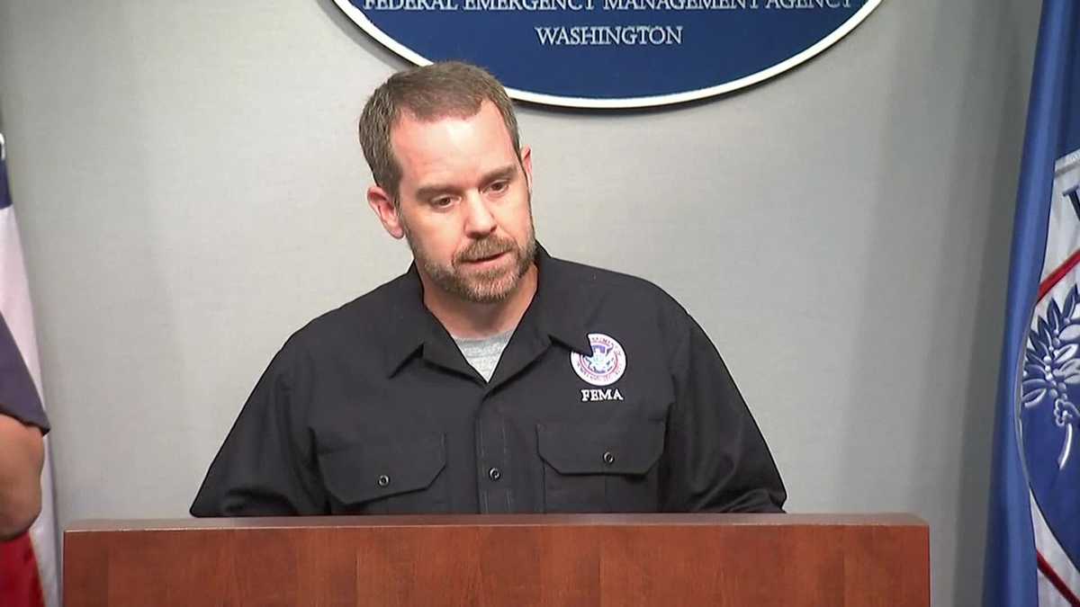 FEMA briefing on Hurricane Michael