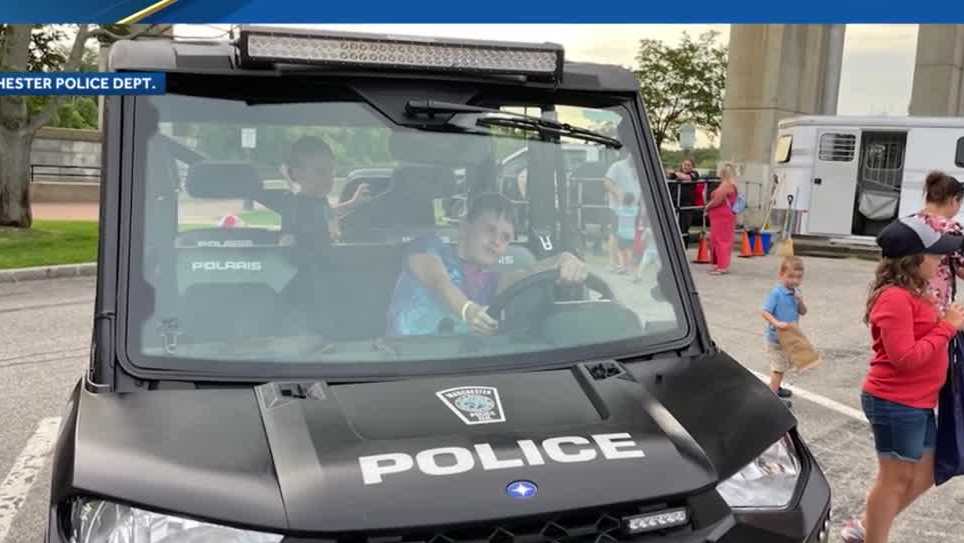 Manchester NH police get ready for National Night Out