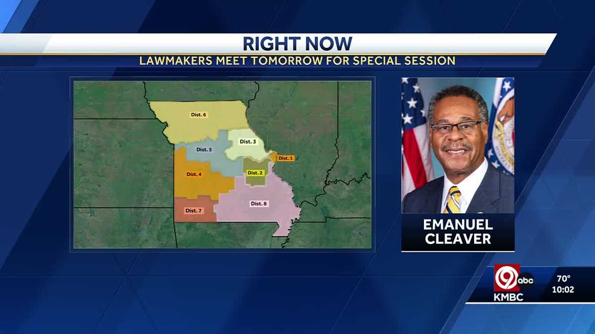 Missouri special session begins Wednesday on redistricting map