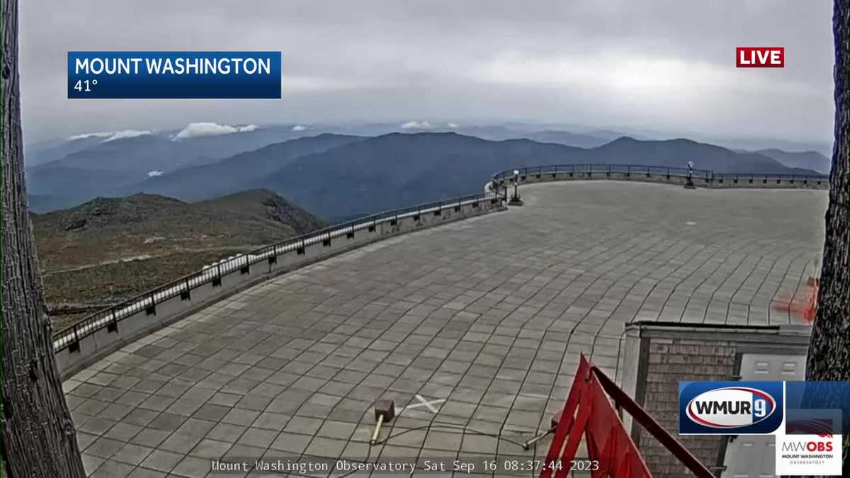 Mount Washington could see winds above 100 mph from Lee