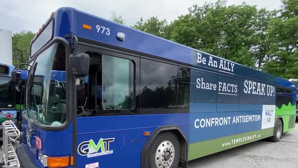Local synagogue launches anti-hate campaign on GMT buses