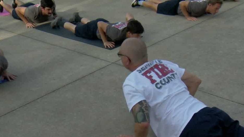 Seminole County firefighters train through yoga sessions