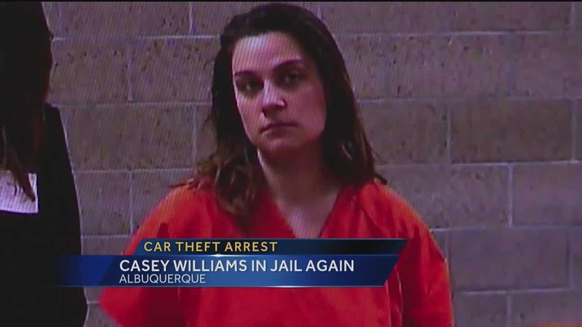 Casey Williams in Jail Again
