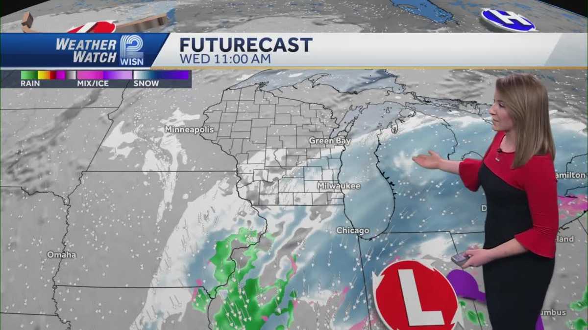 Weather: Dry today, light snow tomorrow