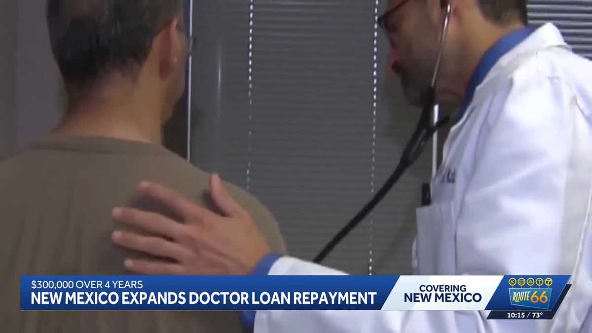 New Mexico expands medical student loan relief program