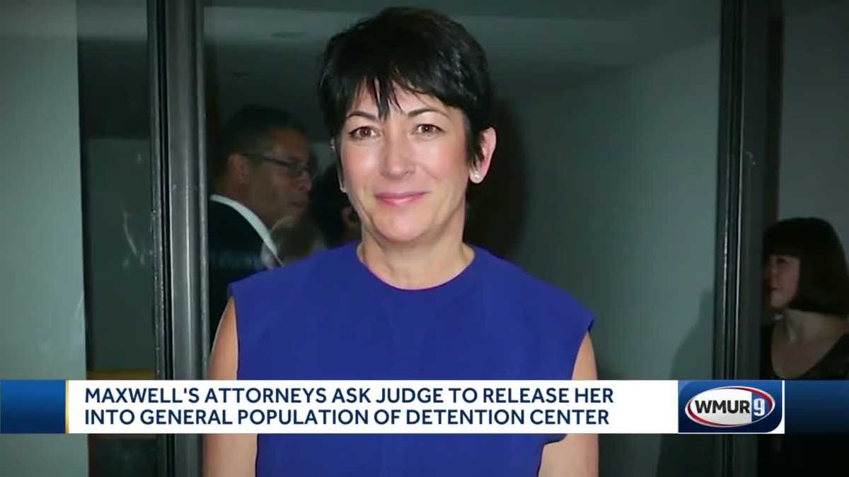Jeffrey Epstein's ex-girlfriend Ghislaine Maxwell asks for better conditions in prison