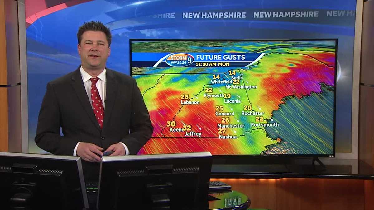 Watch: Winds could gust over 35 mph