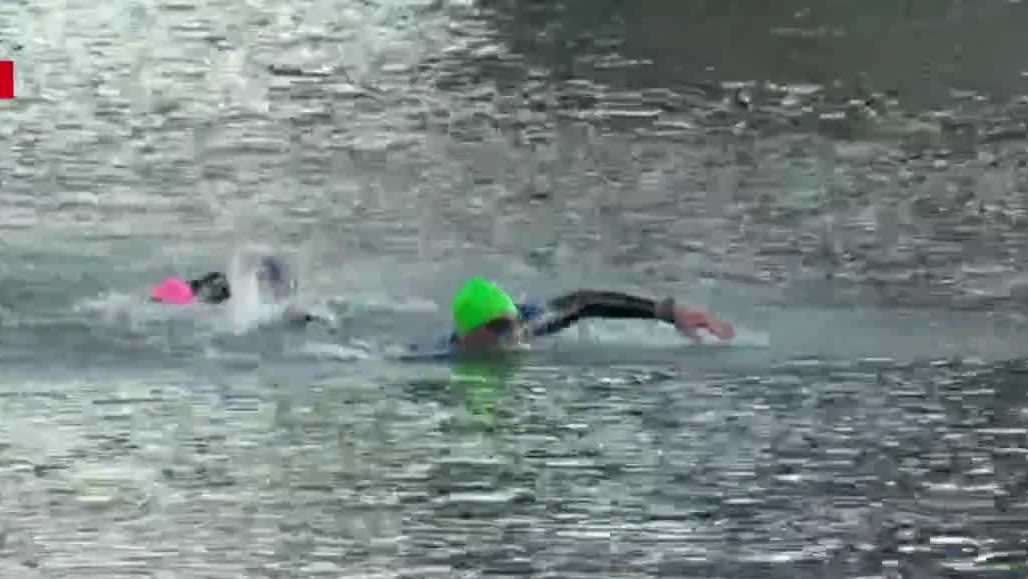 Sacramento 2025 Ironman California triathlon is underway