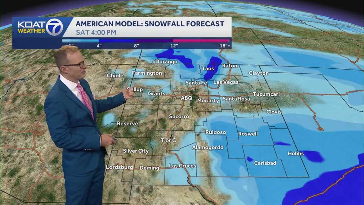 New Mexico forecast: Northern lights with weekend storm chances