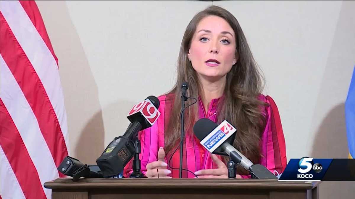Oklahoma First Lady Sarah Stitt teams up with child advocacy center to ...