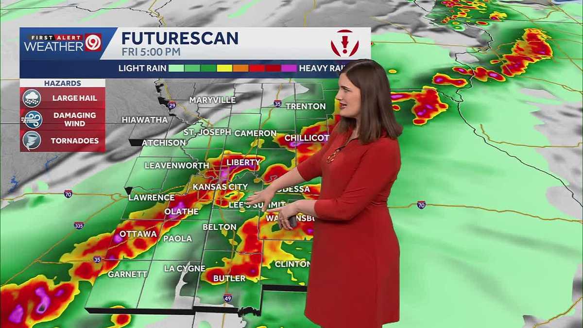 Weather: Kansas City could see strong severe thunderstorms Friday