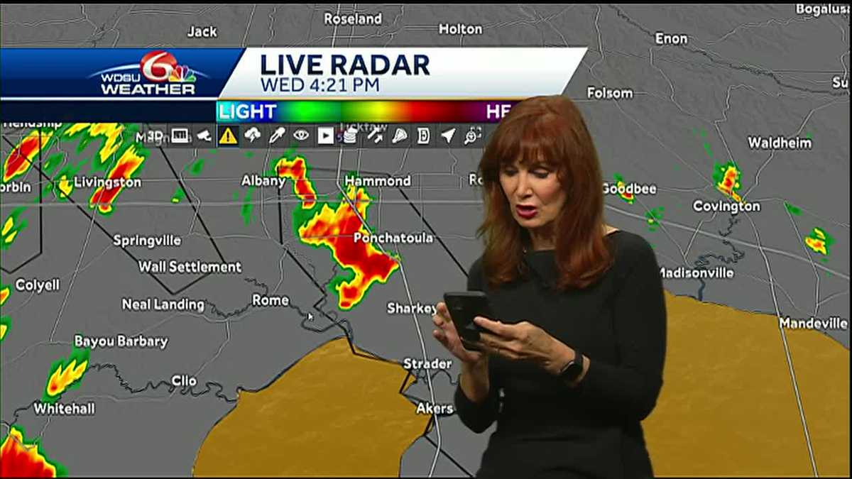 Margaret Orr tears up as she reads dire warning from National Hurricane ...