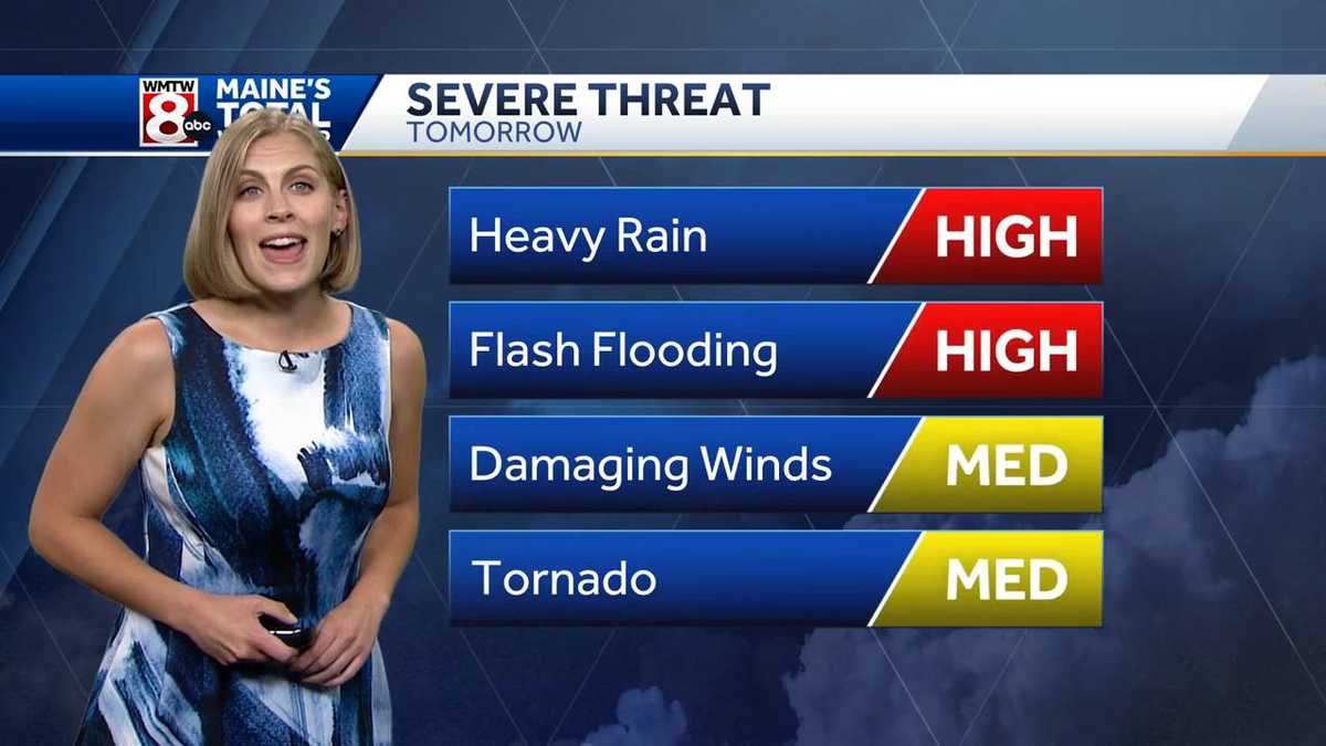 Dangerously strong thunderstorms expected on Thursday