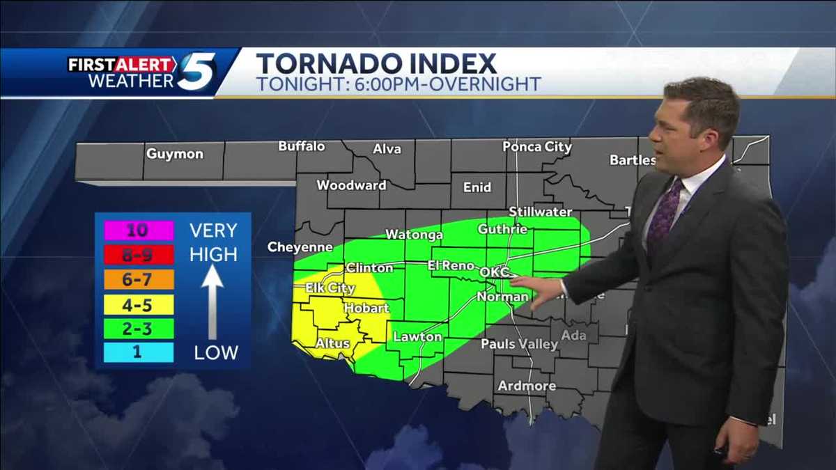 Severe storms moving in tonight