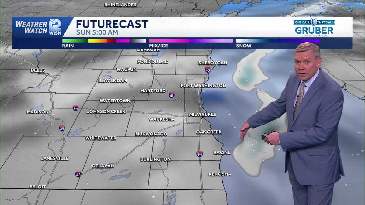 Brutal cold continues with a chance of lake effect snow in SE Wisconsin