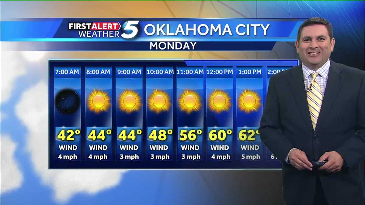 Forecast: Chilly Monday morning, then a mild afternoon