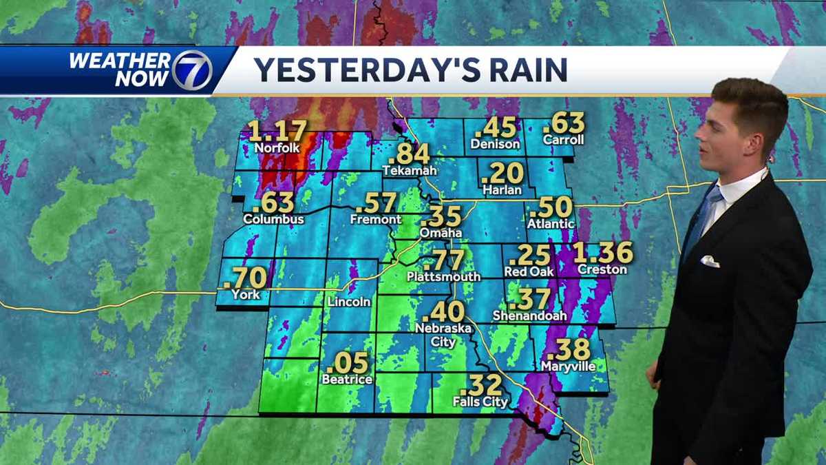 Wednesday, April 17th: More rain overnight