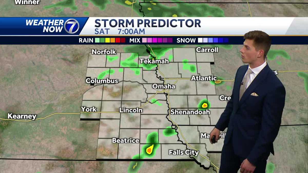 Dry morning with clouds increasing on Friday