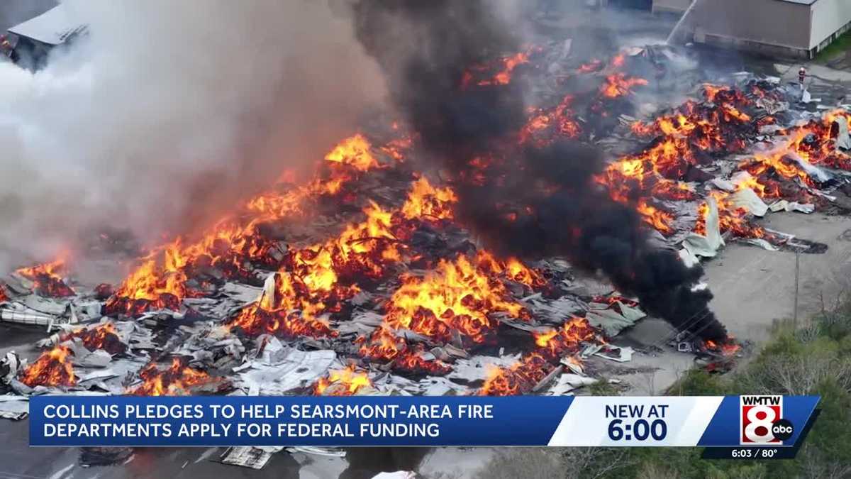 Sen. Susan Collins to help Searsmont-area fire departments apply for ...